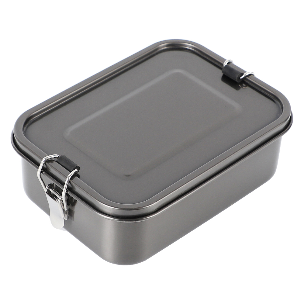 Lunch box with a lid made of bamboo and a clasp - nicety